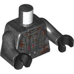 LEGO PART 973c75h75pr6826 Torso, Armor / Droid Paneling with Rust Stain ...