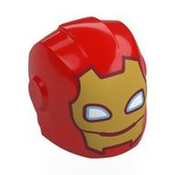 LEGO PART 28631pr0010 Helmet with Armor Plates and Ear Protectors with ...