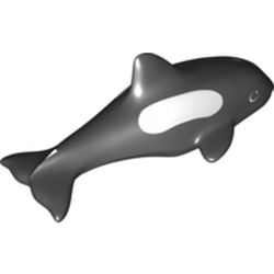 LEGO PART 75580 Duplo Animal Killer Whale/Orca, Adult | Rebrickable ...