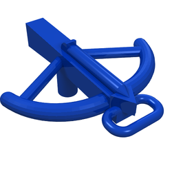 LEGO PART 2570 Weapon Crossbow and Bolt | Rebrickable - Build with LEGO