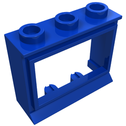LEGO PART 31b Window 1 x 3 x 2 Classic with Long Sill, No Glass ...