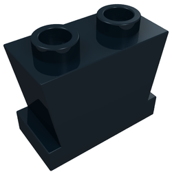 LEGO PART 15 Brick 1 x 2 Tapered (Legs Old) | Rebrickable - Build with LEGO