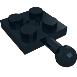 LEGO PART 15456 Plate Special 2 x 2 with Towball and Hole | Rebrickable ...