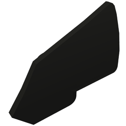 LEGO PART 2389 Technic Panel Fairing #8 3L Very Small Smooth, Side B ...