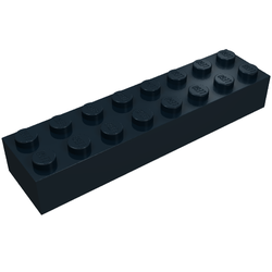 LEGO PART 3007 Brick 2 x 8 | Rebrickable - Build with LEGO