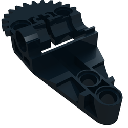 LEGO PART 32166 Technic Gearbox Half | Rebrickable - Build with LEGO