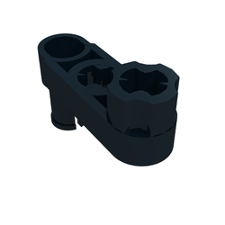 LEGO PART 33299a Technic Beam 3 x 0.5 Liftarm with Boss and Pin / Crank ...