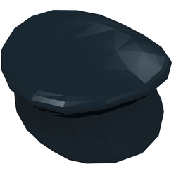 LEGO PART 3624 Cap, Police Style | Rebrickable - Build with LEGO