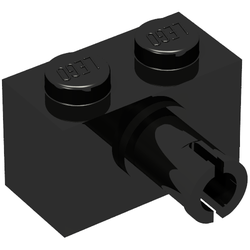 LEGO PART 44865 Brick Special 1 x 2 with Pin - Bottom Stud Holder ...