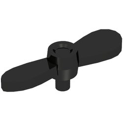 LEGO PART 54568 Propeller with Pin | Rebrickable - Build with LEGO