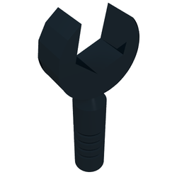 LEGO PART 604551 Tool Wrench / Spanner Open End [3-Rib Handle ...