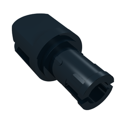 LEGO PART 6048a Arm Piece with Pin, 2 Fingers | Rebrickable - Build ...