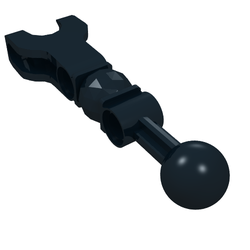 LEGO PART 90607 Large Figure Skeletal, Limb with Ball Joint on Axle and ...