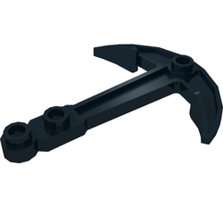 LEGO PART 95354 Boat, Anchor - Two Top Holes | Rebrickable - Build with ...