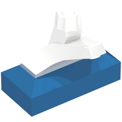 LEGO PART 69c02 Tap 1 x 2 Base with Chrome Silver Spout | Rebrickable ...