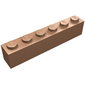 LEGO PART 3009 Brick 1 x 6 | Rebrickable - Build with LEGO