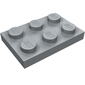 LEGO PART 3021 Plate 2 x 3 | Rebrickable - Build with LEGO