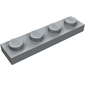 LEGO PART 3710 Plate 1 x 4 | Rebrickable - Build with LEGO