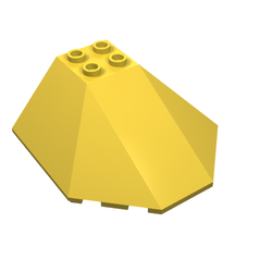 LEGO PART 87606 Windscreen 6 x 6 x 2 Canopy | Rebrickable - Build with LEGO