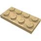 LEGO PART 3020 Plate 2 x 4 | Rebrickable - Build with LEGO