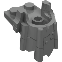 LEGO PART 15440 Plate Special 2 x 2 with Curved Minifig Head Holder ...