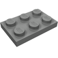 LEGO PART 3021 Plate 2 x 3 | Rebrickable - Build with LEGO