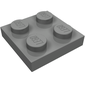 LEGO PART 3022 Plate 2 x 2 | Rebrickable - Build with LEGO