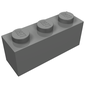 LEGO PART 3622 Brick 1 x 3 | Rebrickable - Build with LEGO