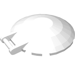 LEGO PART 18675 Dish 6 x 6 Inverted - No Studs with Handle ...