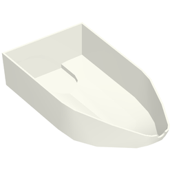 LEGO PART 28533 Boat Hull 8 x 16 x 3 | Rebrickable - Build with LEGO