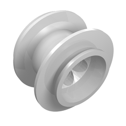 LEGO PART 2996 Wheel 68.8 x 40 Balloon Large | Rebrickable - Build with ...