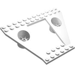 LEGO PART 30037 Wing Plate Bi-level 12 x 9 (Exploriens) | Rebrickable ...