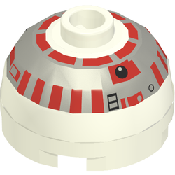 LEGO PART 30367bpr0007 Brick Round 2 x 2 Dome Top, Blocked Open Stud ...