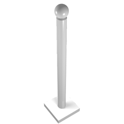 LEGO PART 6253 Belville Umbrella Stand with Square Base | Rebrickable ...