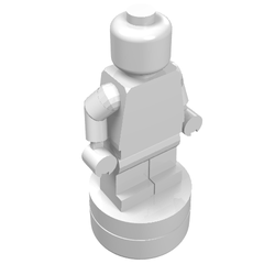 LEGO PART 90398 Minifig Trophy Statuette | Rebrickable - Build with LEGO