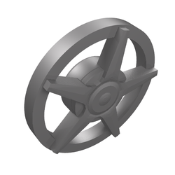 LEGO PART 18978a Wheel Cover 5 Spoke - for Wheel 18976 | Rebrickable ...