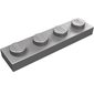 LEGO PART 3710 Plate 1 x 4 | Rebrickable - Build with LEGO