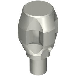 LEGO PART 40598c Weapon Grenade, Blunt Tip | Rebrickable - Build with LEGO