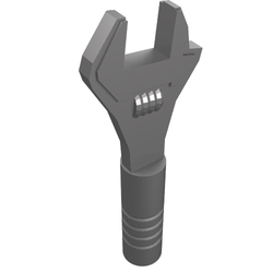 LEGO PART 604614 Tool Wrench / Spanner Adjustable | Rebrickable - Build ...