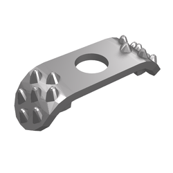 LEGO PART 88295 Minifig Neckwear Armour Shoulder Pads Spiky ...