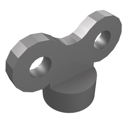 LEGO PART 98375 Equipment Winder Key [Toy] | Rebrickable - Build with LEGO