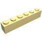 LEGO PART 3009 Brick 1 x 6 | Rebrickable - Build with LEGO