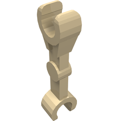 LEGO PART 59230 Arm Mechanical Straight (Droid) [2 Clips at 90 ...