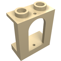 LEGO PART 90195 Window 1 x 2 x 2 Castle | Rebrickable - Build with LEGO