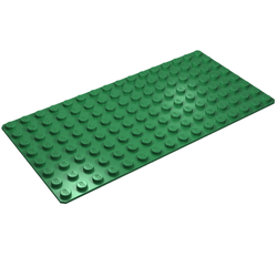 LEGO PART 3865 Baseplate 8 x 16 | Rebrickable - Build with LEGO