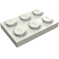 LEGO PART 3021 Plate 2 x 3 | Rebrickable - Build with LEGO