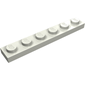 LEGO PART 3666 Plate 1 x 6 | Rebrickable - Build with LEGO