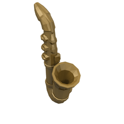 LEGO PART 13808 Musical Instrument Saxophone | Rebrickable - Build with ...