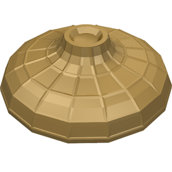 LEGO PART 26007 Hat Conical Asian with Raised Center | Rebrickable ...