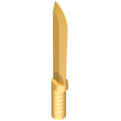 LEGO PART 29109 Weapon Sword / Machete | Rebrickable - Build with LEGO